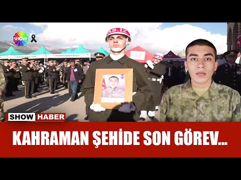 Şehit Onbaşı Alican Güneş'e veda