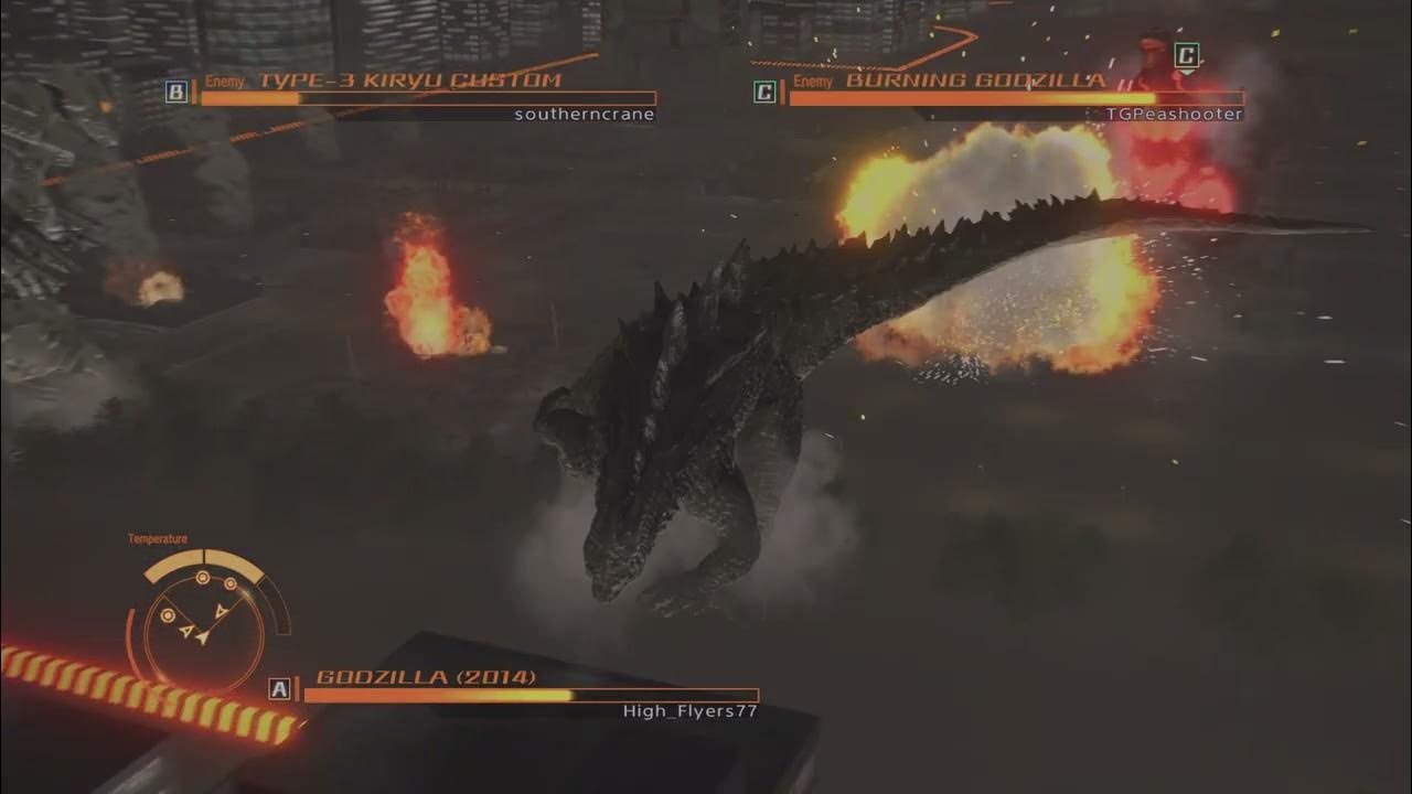 GODZILLA (PS5) Online | Monsterverse Godzilla vs Kiryu vs Burning Godzilla - YouTube