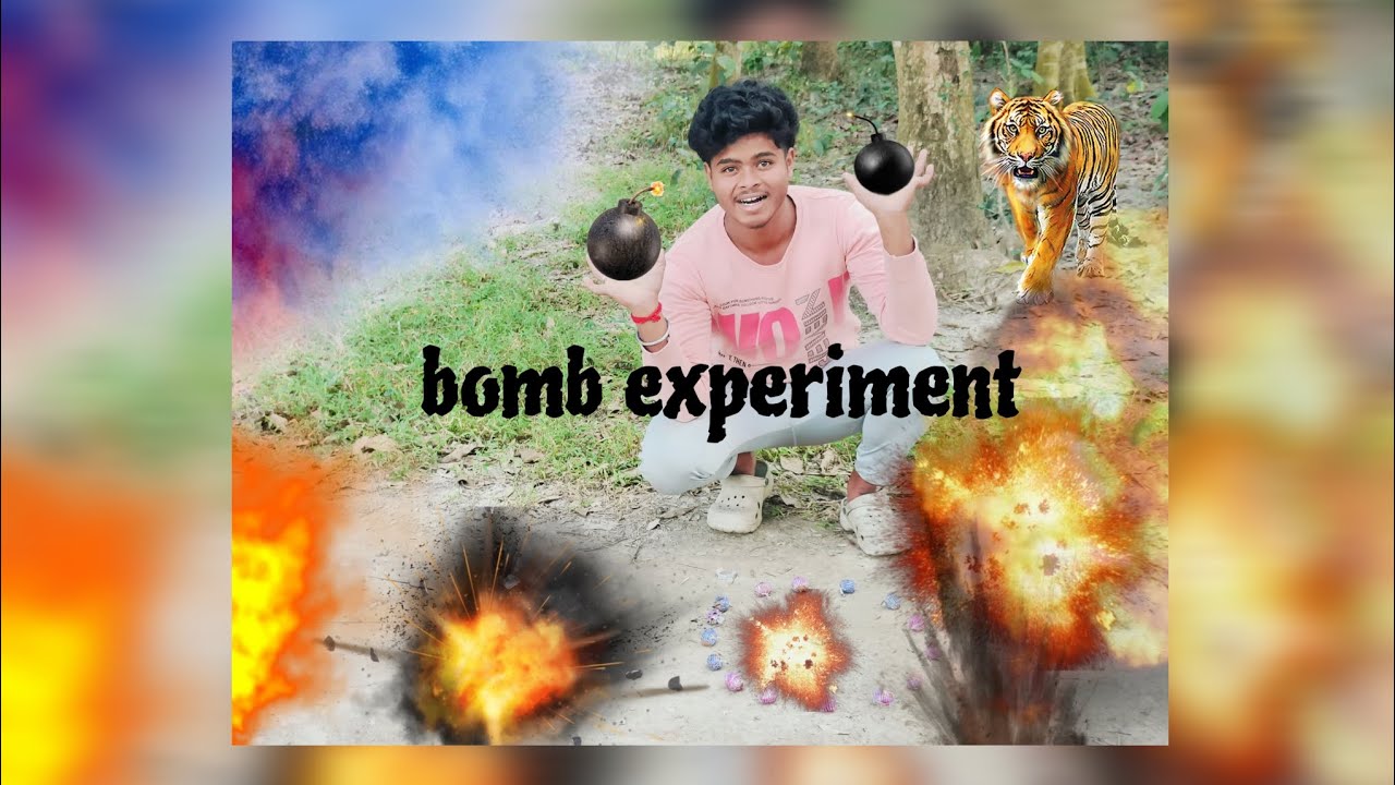 Spinning wheel vs bomb #Crazy experiment #trending#new experiment #Bomb ...