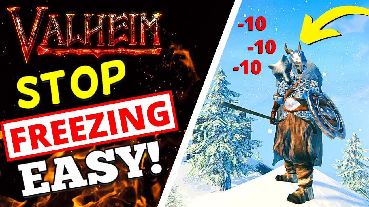 Valheim - How To Stop Freezing! Mountain Guide! - YouTube
