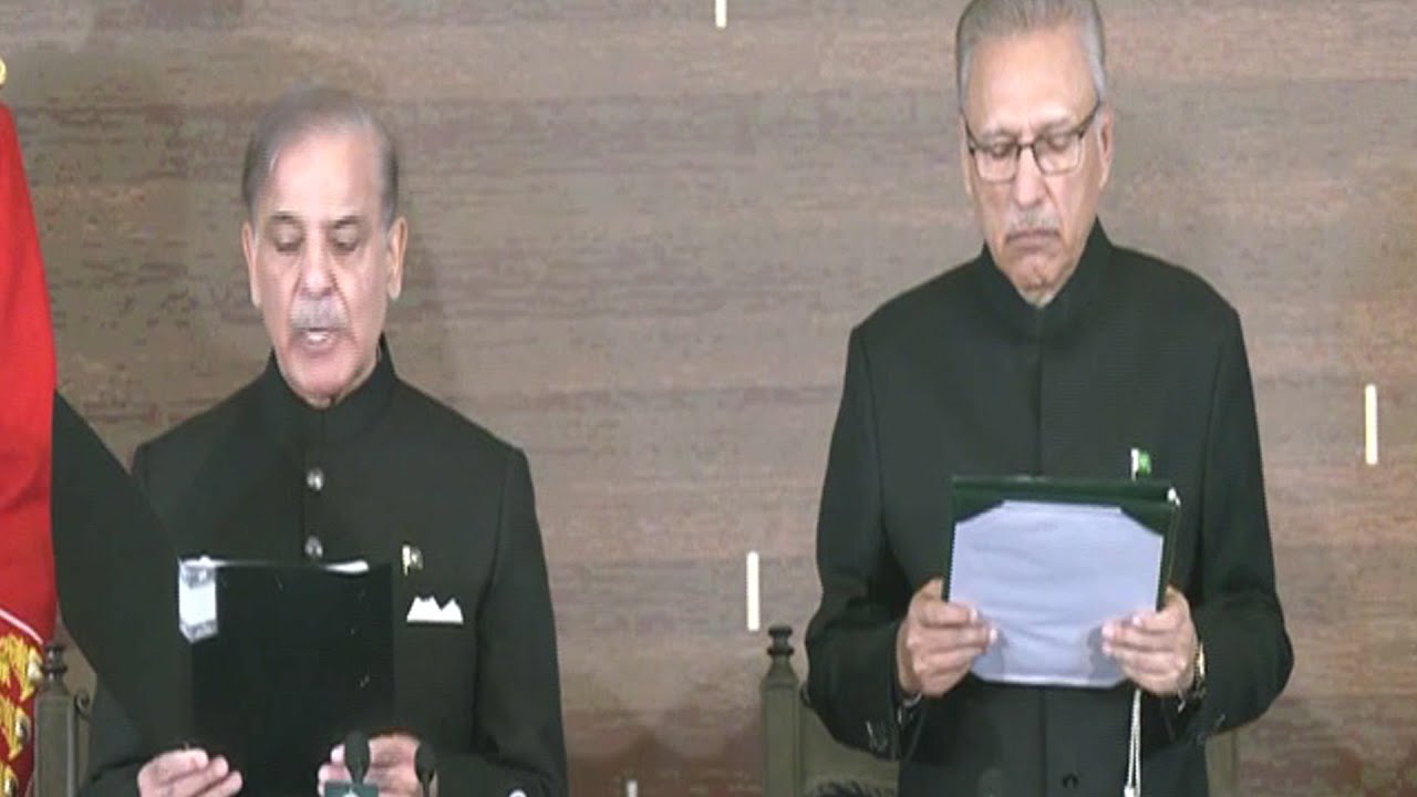 WATCH LIVE: Prime minister-elect Shehbaz Sharif's oath taking ceremony ...