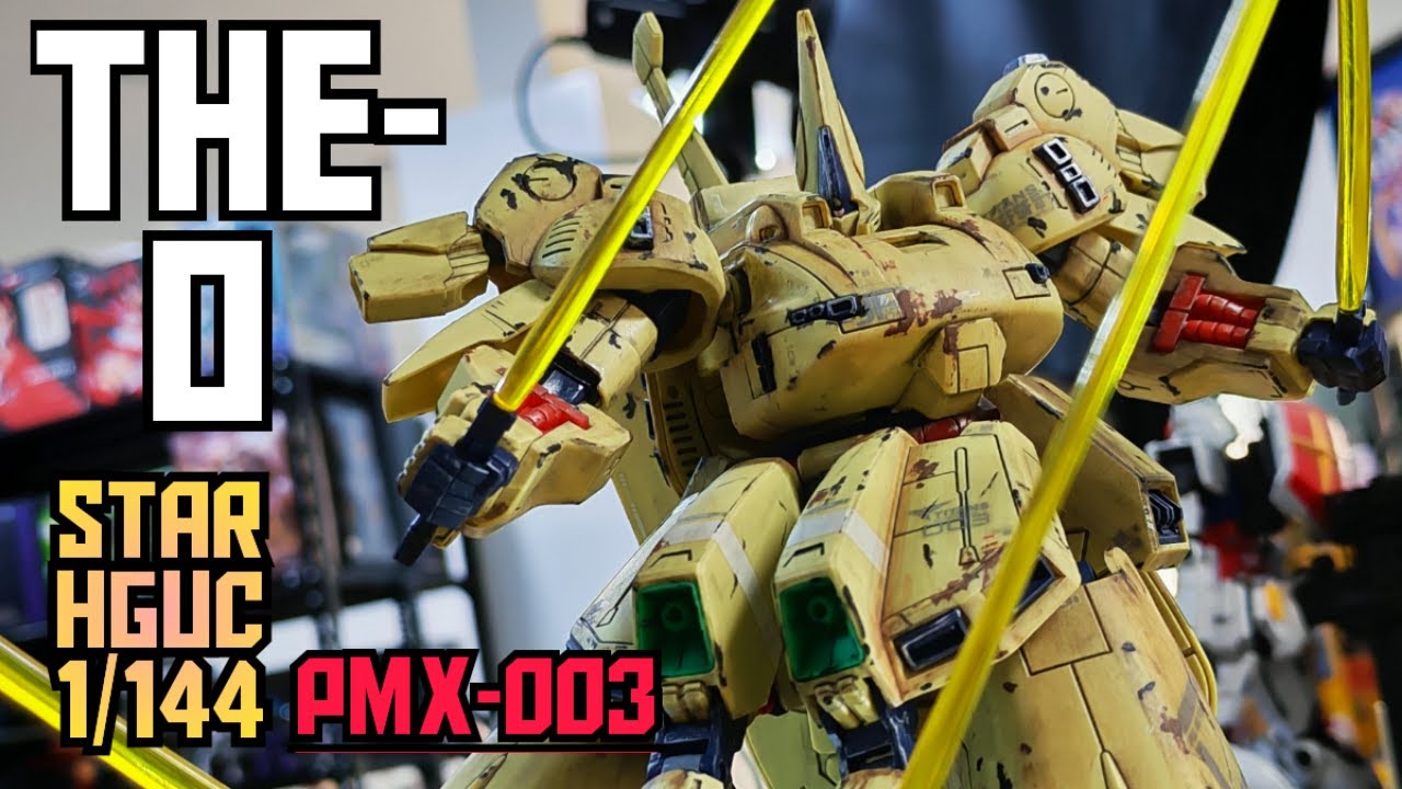 THE-O PMX-003 BY STAR HGUC 1/144 FULL SPEEDBUILD - YouTube