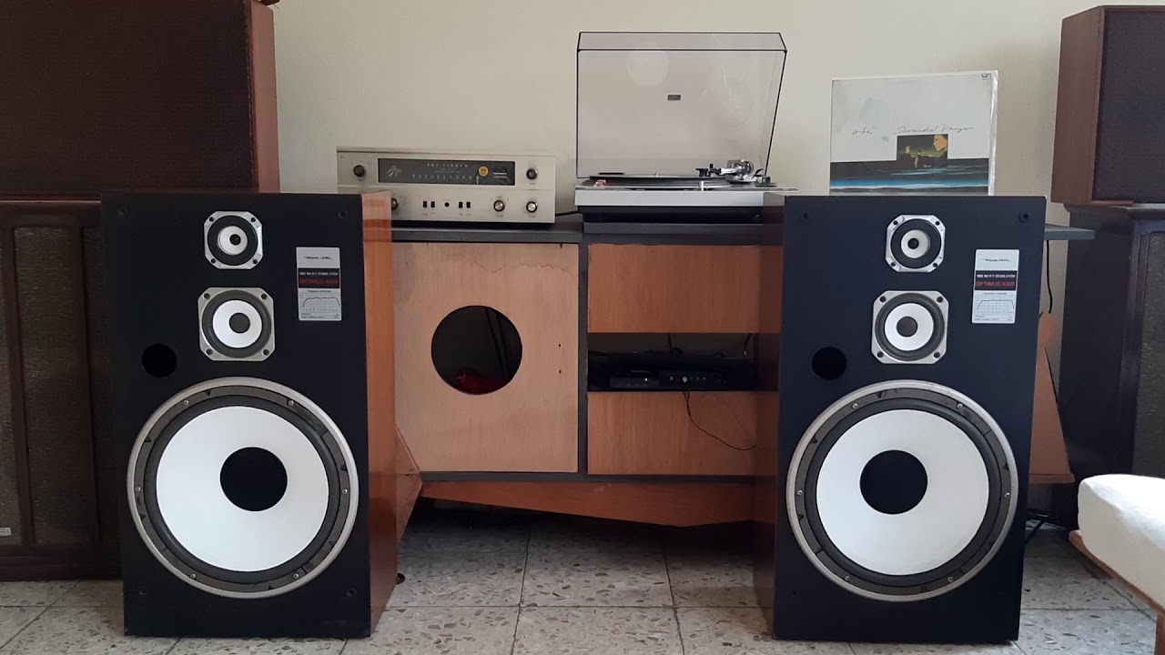 Prueba de sonido Realistic Optimus-1000 - YouTube