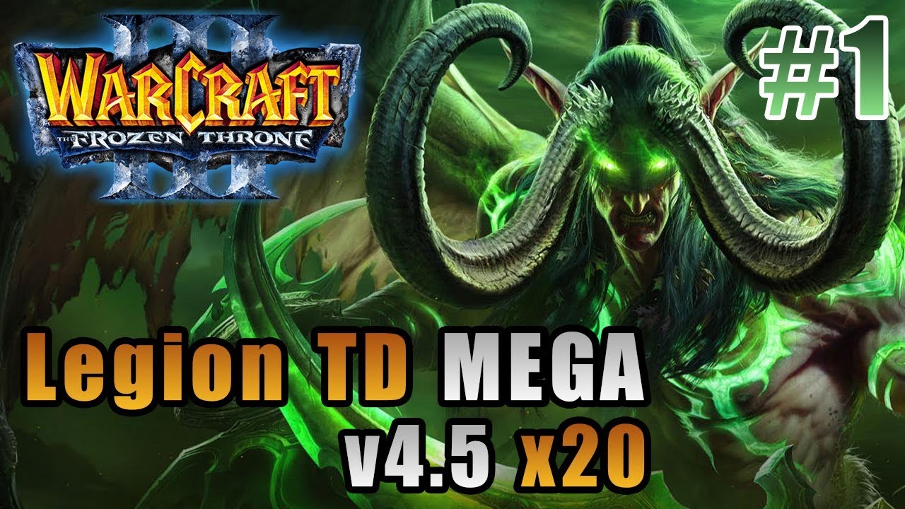 Legion TD Mega v4.5 X20 #1 | Chơi Trên Battle.net | Mad Tigerrr - YouTube