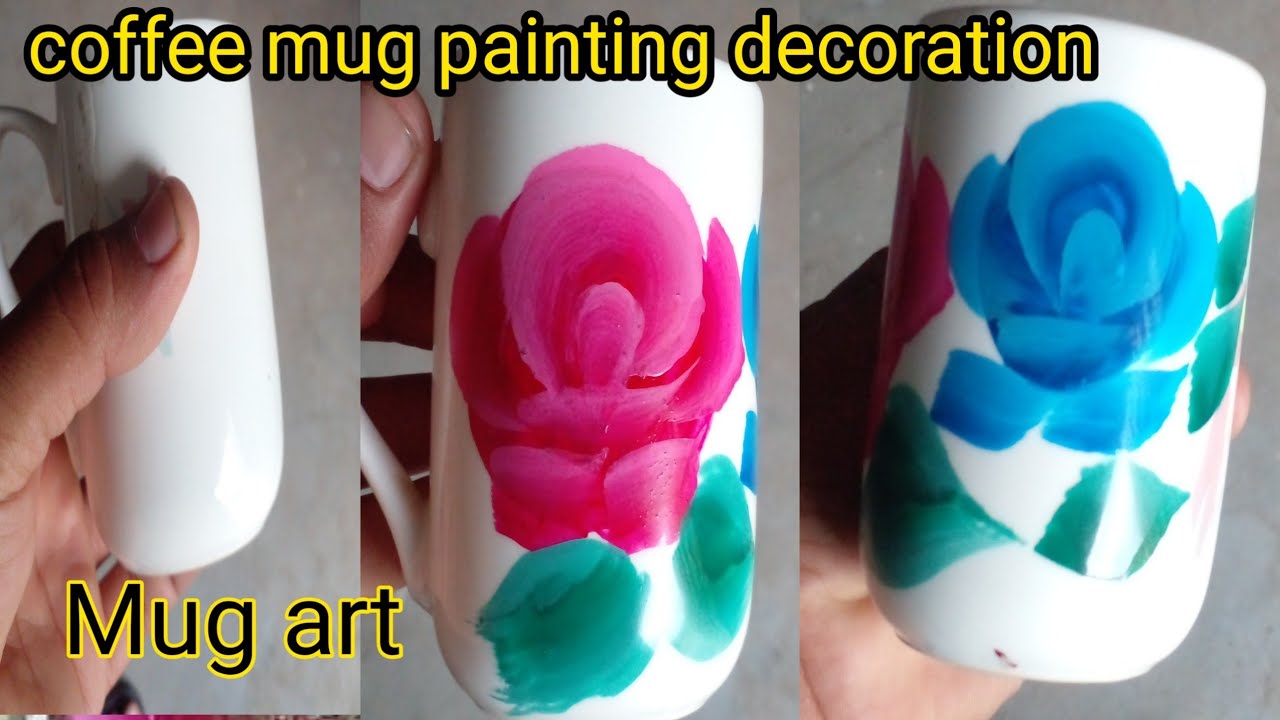 cofee cup painting|painting ideas for beginners |diy cofee mug painting ...