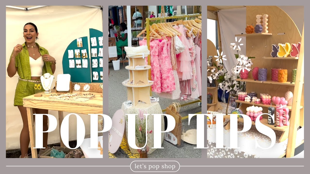 3 Tips for New Pop Up Vendors | Farmers Markets, Craft Fairs, Marts ...