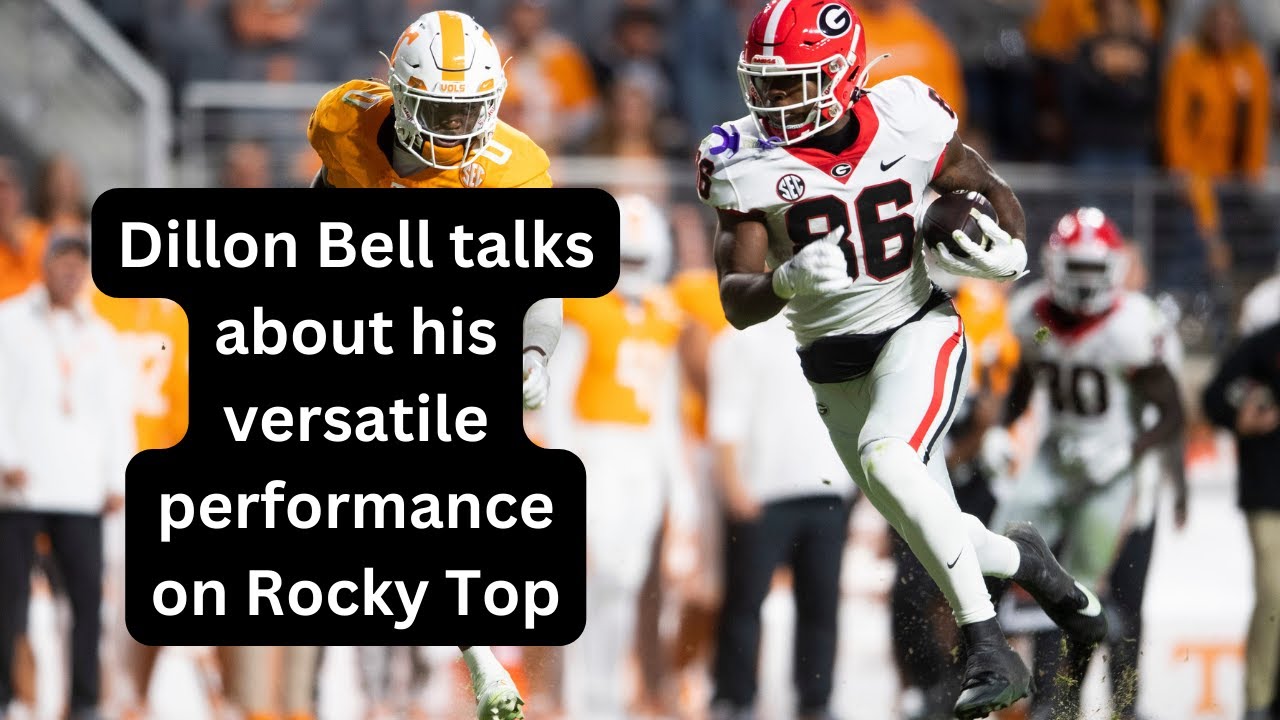 Dillon Bell talks his versatile performance at Tennessee - YouTube