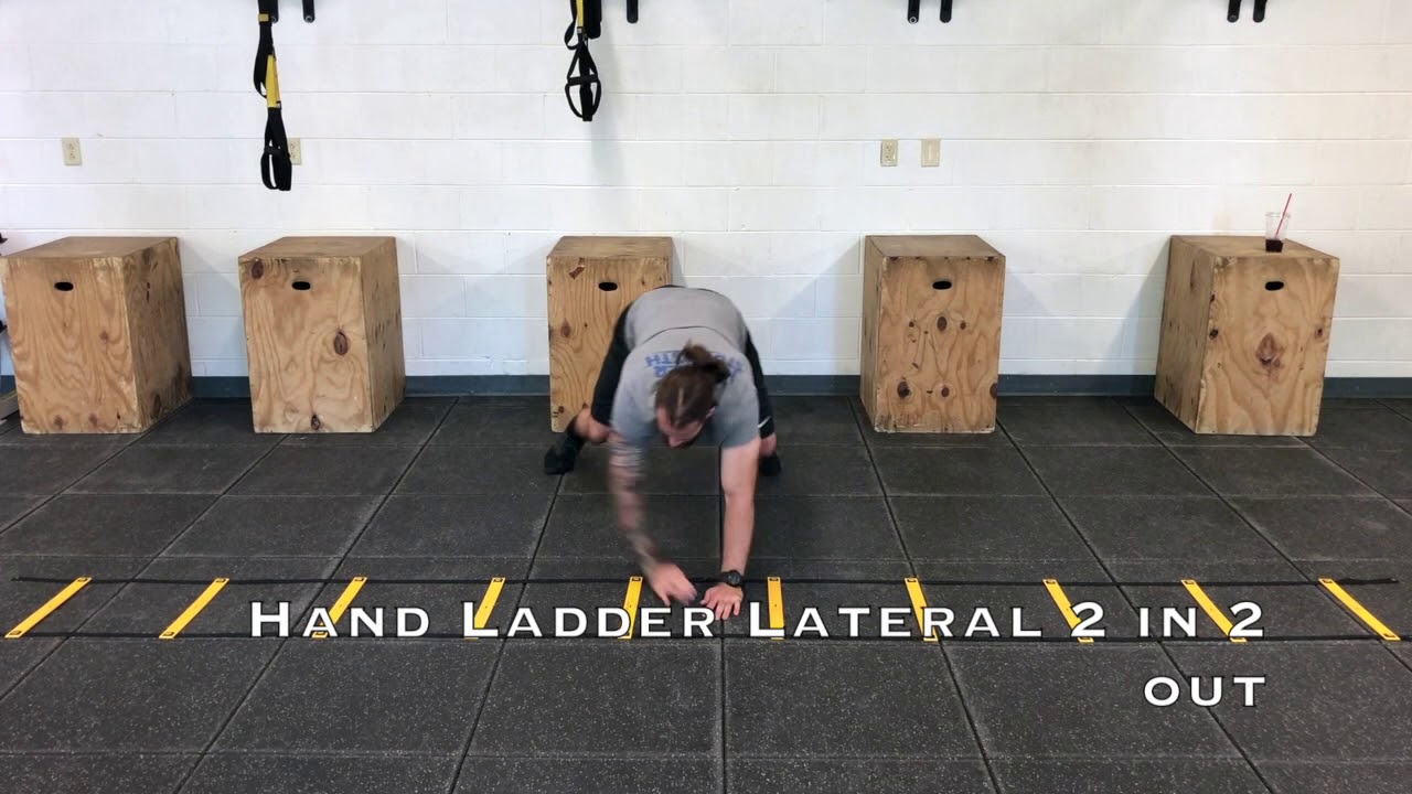 Hand Ladder Lateral 2 in 2 out - YouTube