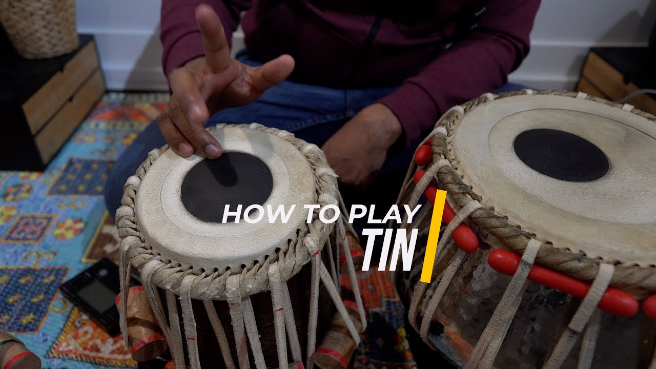 Tabla Lesson for beginners - Lesson 7- How to play Tin - YouTube