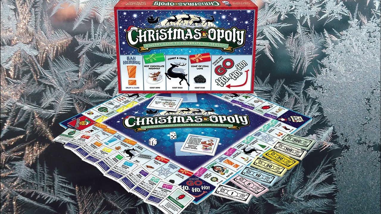 Christmas-Opoly- the classic board game for the holiday season! - YouTube