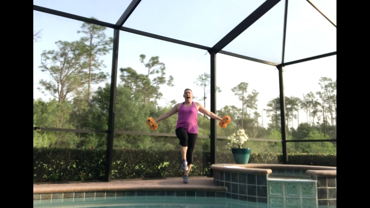 Aqua Strength, Core & Balance with Stacy - YouTube