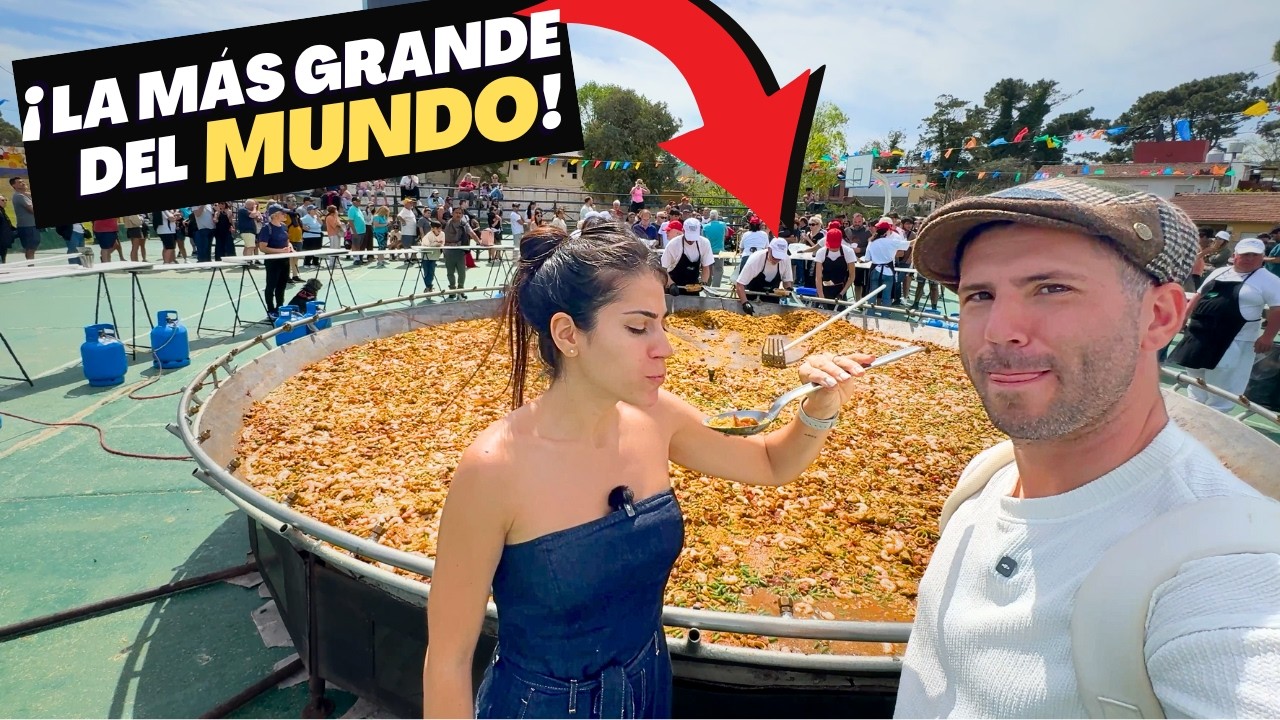 DESCUBRÍ LA PAELLA MÁS GRANDE DEL MUNDO 🥘🇦🇷 - YouTube