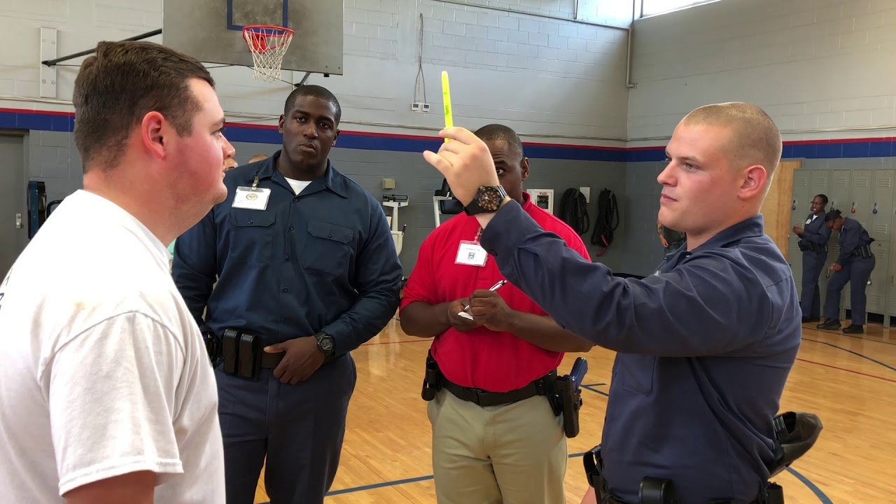 Montgomery Police Academy Field Sobriety Test Training - YouTube