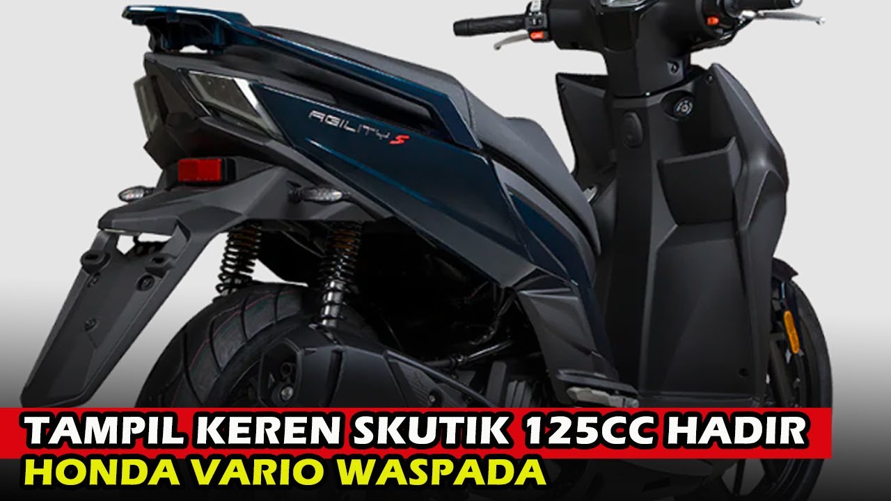motor matic 125cc dengan double shockbreker di belakang pesaing vario ...