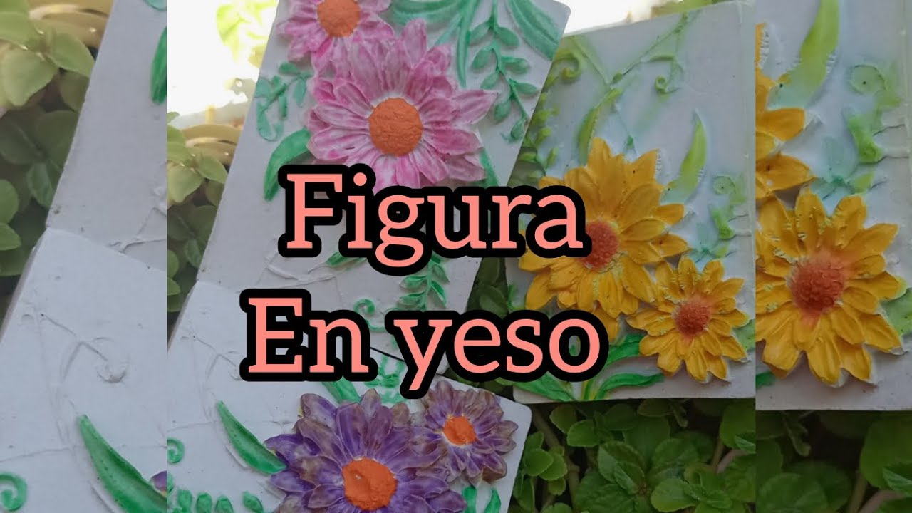 las figuras de yeso son hermosa y fácil de hacer. - YouTube