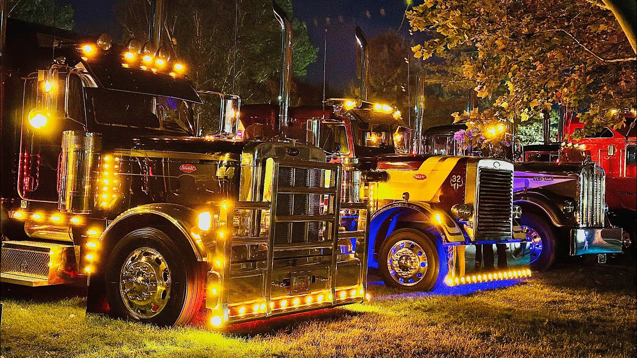 "Light 'Em Up - Light Show" American SEMI Truck Show (4K 60fps) - YouTube