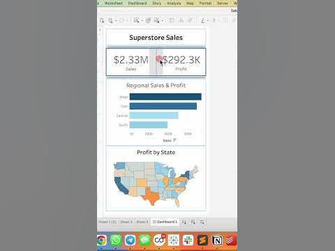 #Tableau - Add Divider Lines to a Dashboard - YouTube