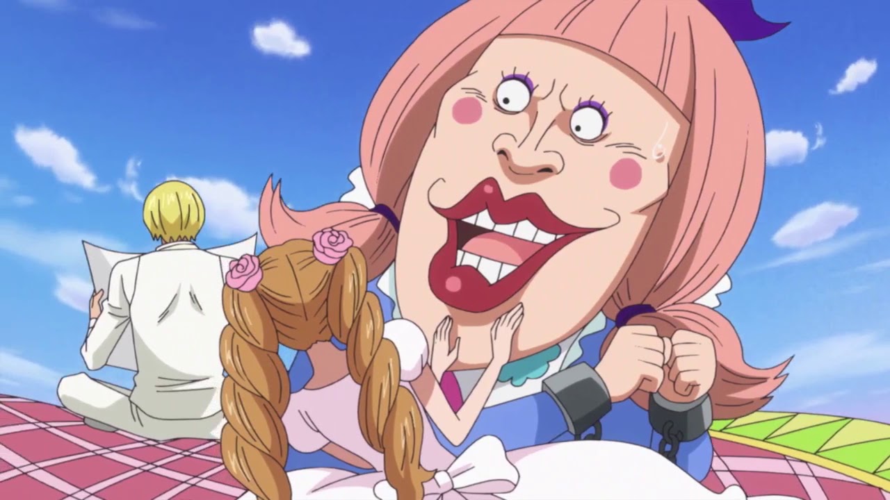One piece: sanji and pudding cute moments (English Sub) - YouTube