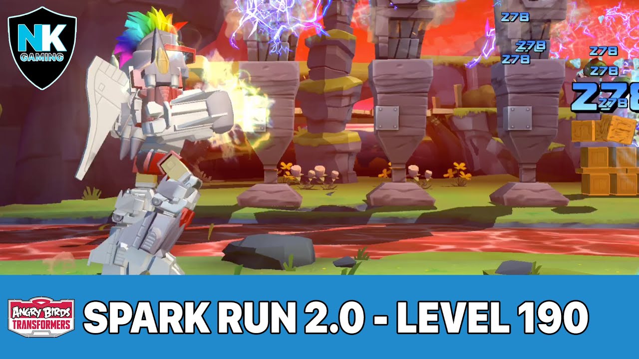 Angry Birds Transformers - Spark Run Series - Level 190 - Featuring ...