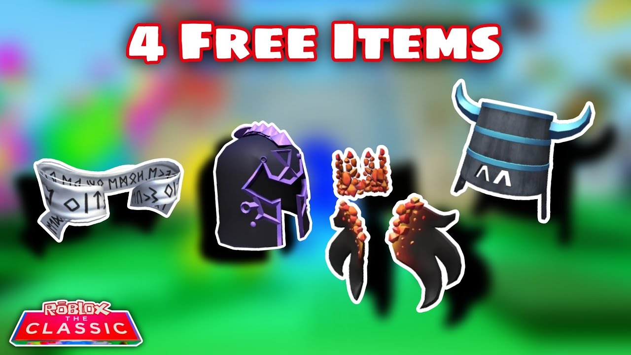 [EVENT] Hướng dẫn lấy 4 items miễn phí (The Classic Event) | Roblox ...