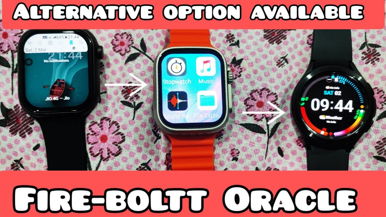 New watches | Fire-boltt Oracle | New launch date | few updates ...