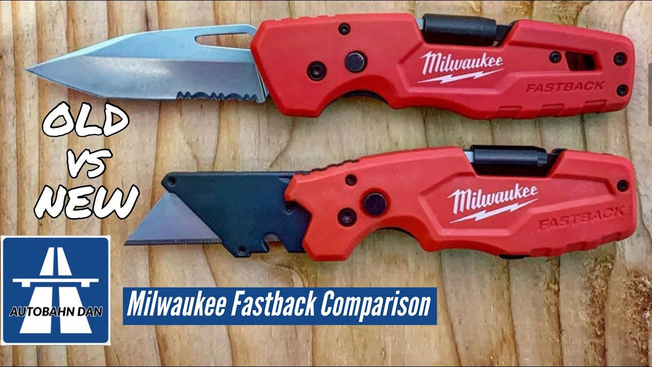 Milwaukee Fastback Comparison 48-22-1505 - YouTube