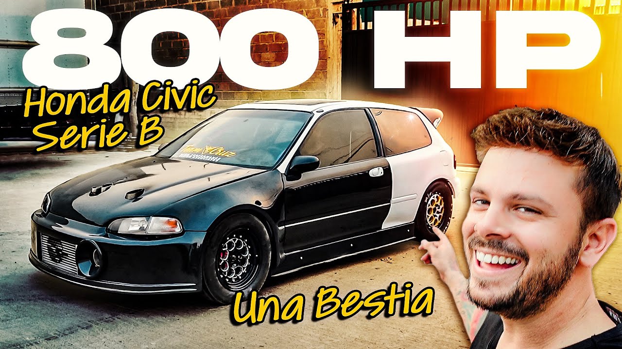 El HONDA Más POTENTE Que He TUNEADO +800WHP!!! - Civic EG SERIE B de Drag - Tour Centroamérica ...