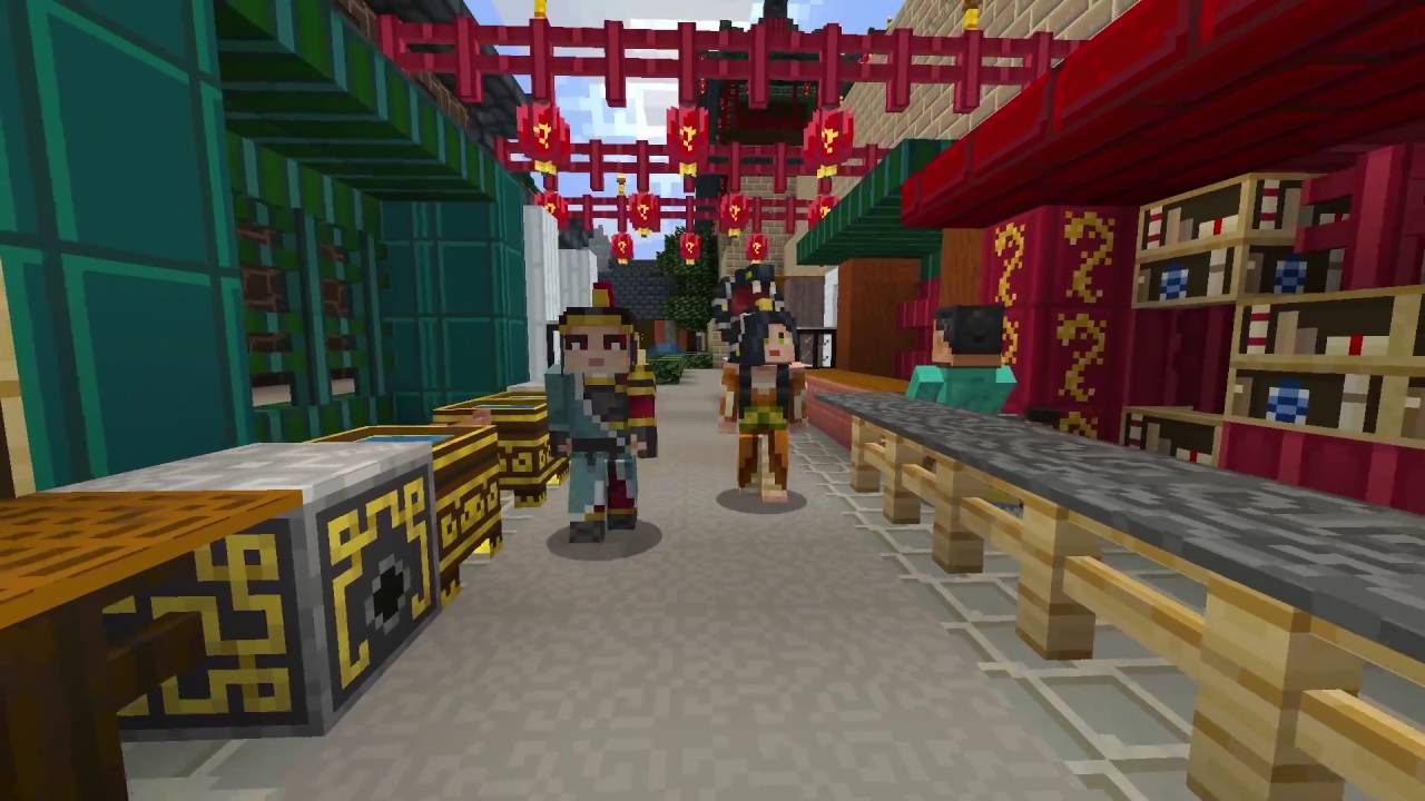 MINECRAFT Chinese Mythology Mash Up Pack Trailer PS4, PS3, PS Vita ...