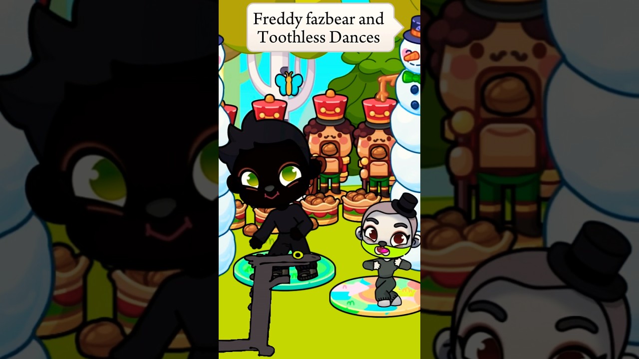 freddy fazbear and toothless dances 🤭🤩 #memes #funny #avatarworld - YouTube