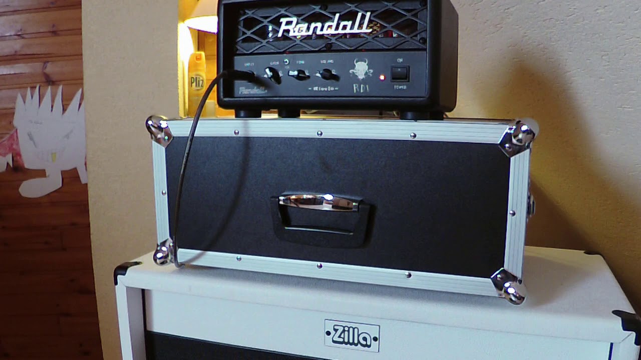 demo Randall Diavlo RD1H rock metal - YouTube