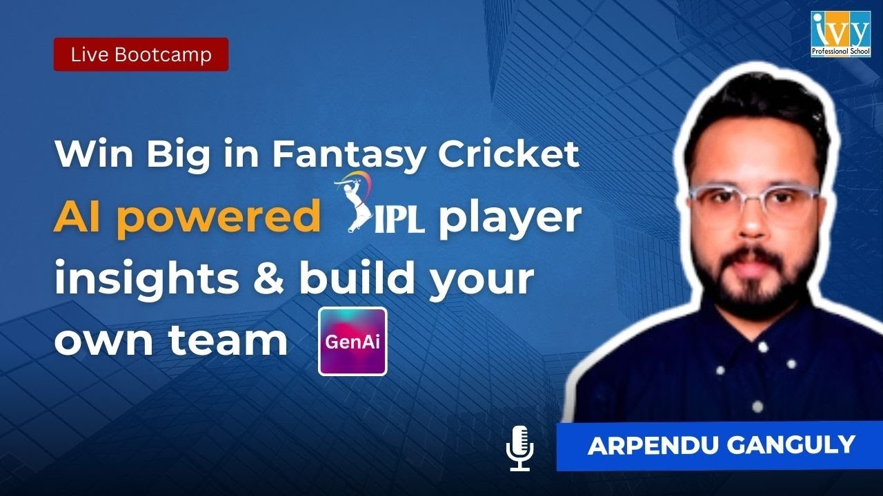 Create Dream11 Cricket team with GenAI | Create Dream IPL Team Using ...