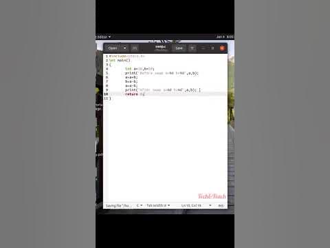 How To Swap 2 Numbers Without Using Third Variable #computerscience # ...