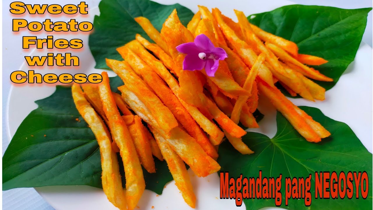 PangNegosyong Kamote Fries| Sweet Potato Fries with Cheese #camotefries ...