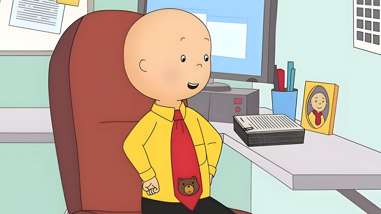 Caillou Gets a Job | Caillou's New Adventures - YouTube