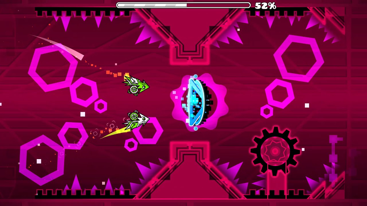 Golden Haze 100%144hz Geometry Dash - YouTube