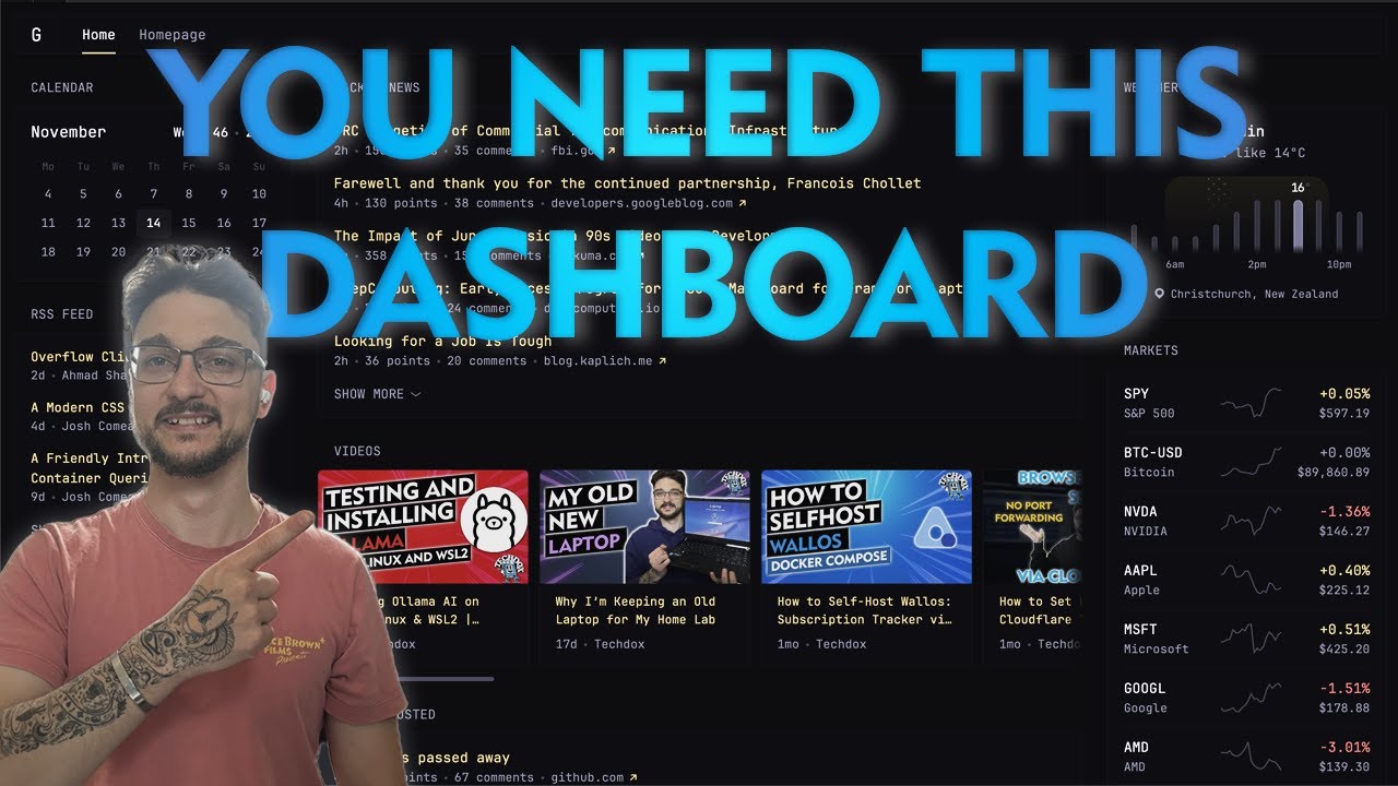 How to Install and Use Glance: The Ultimate Dashboard for Self-Hosting ...