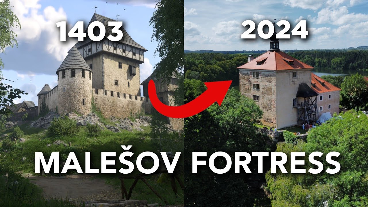 Malešov Fortress Drone Footage | KCD2 - YouTube