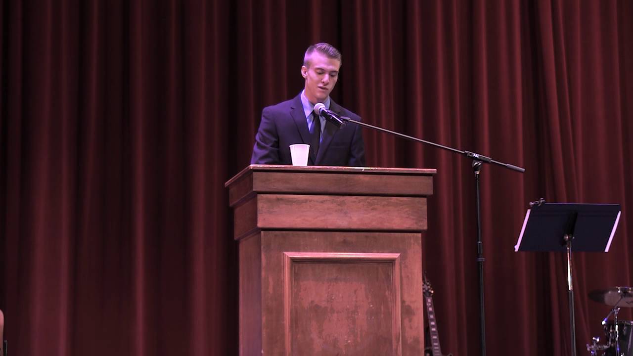 Carter Price Speech at Baccalaureate 2016 - YouTube