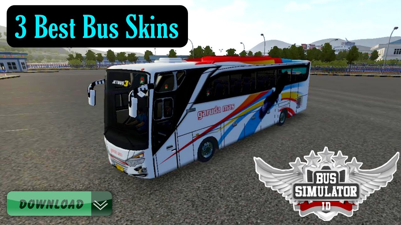 3 Best Bus Skins Download For Bus Simulator Indonesia | Best Skins For ...