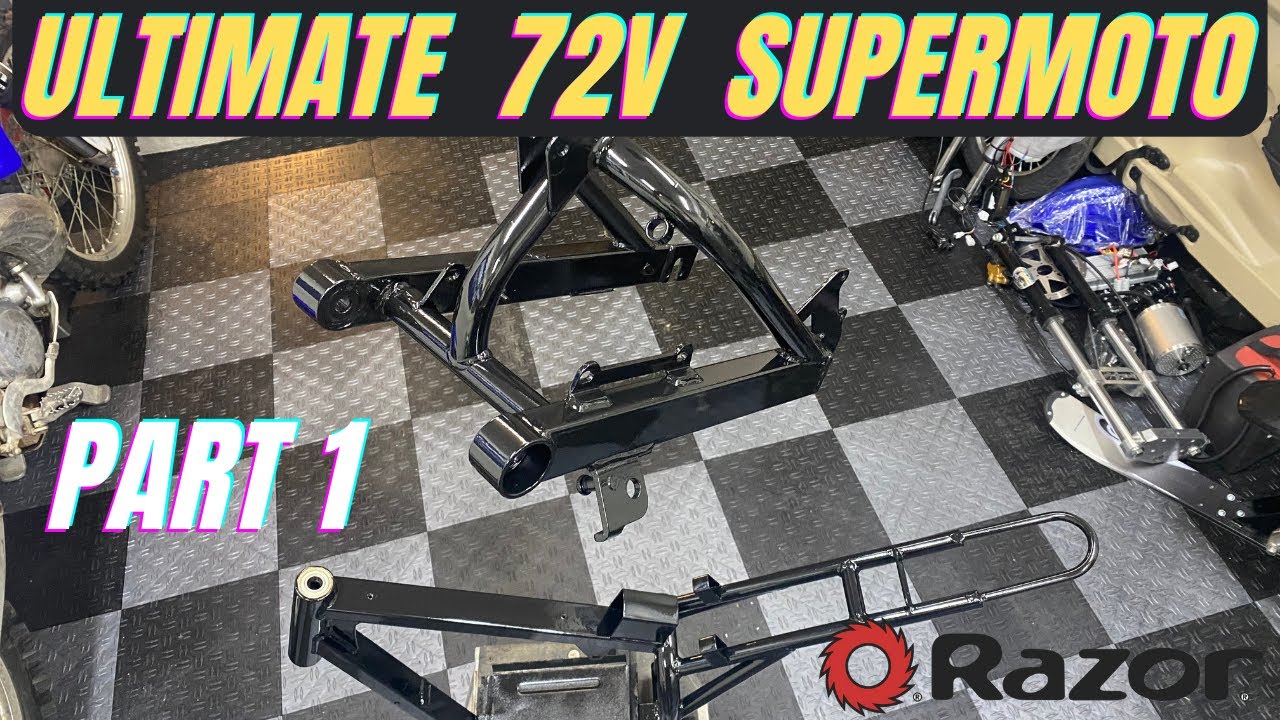 Ultimate 72V Supermoto Razor MX650 Build Part 1 - YouTube