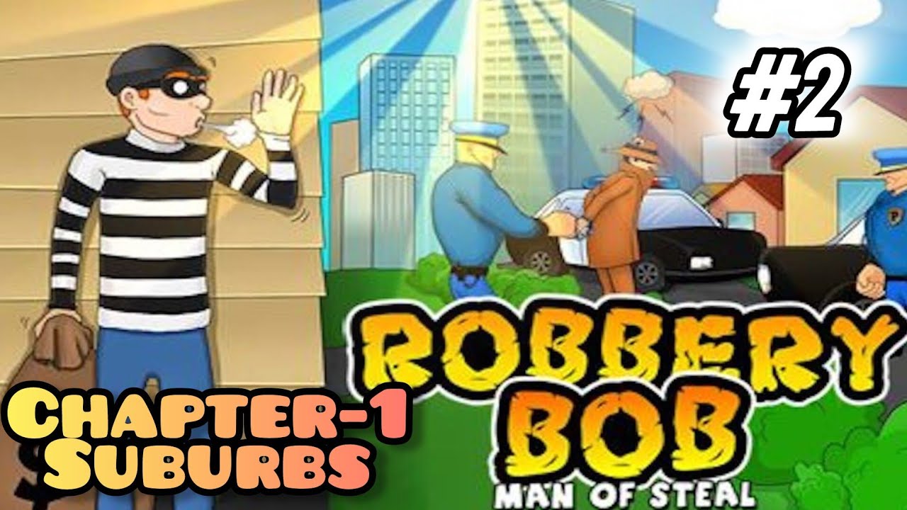 Robbery Bob 1 | Levels 6-10 | Gameplay! - YouTube