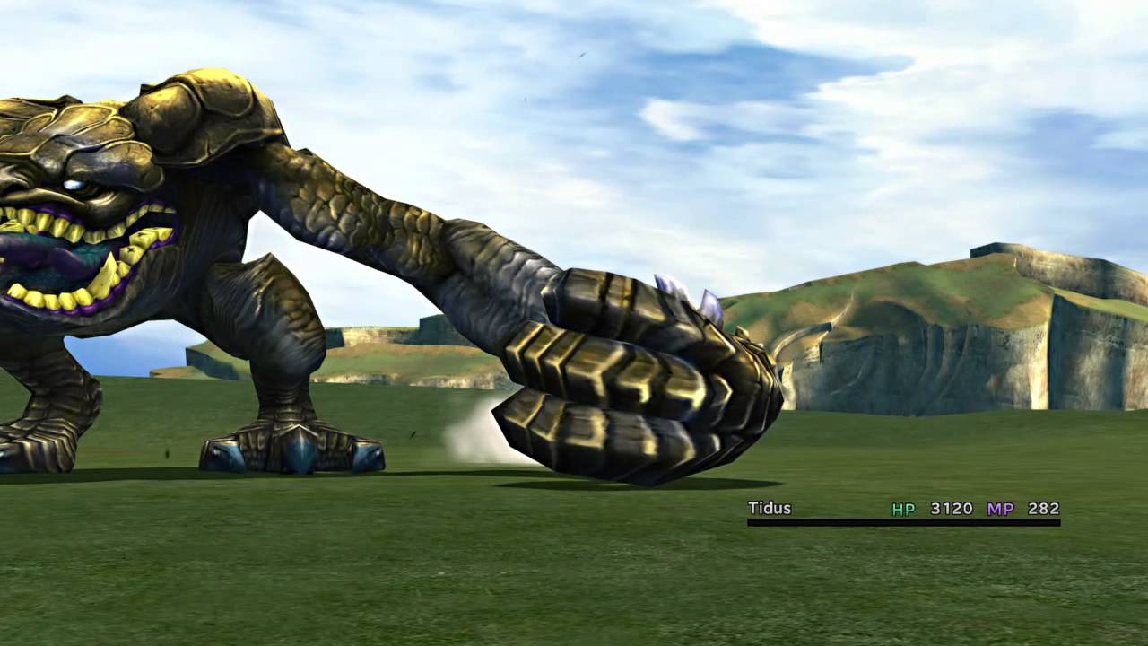 FINAL FANTASY X Remaster Earth Eater Farming - YouTube