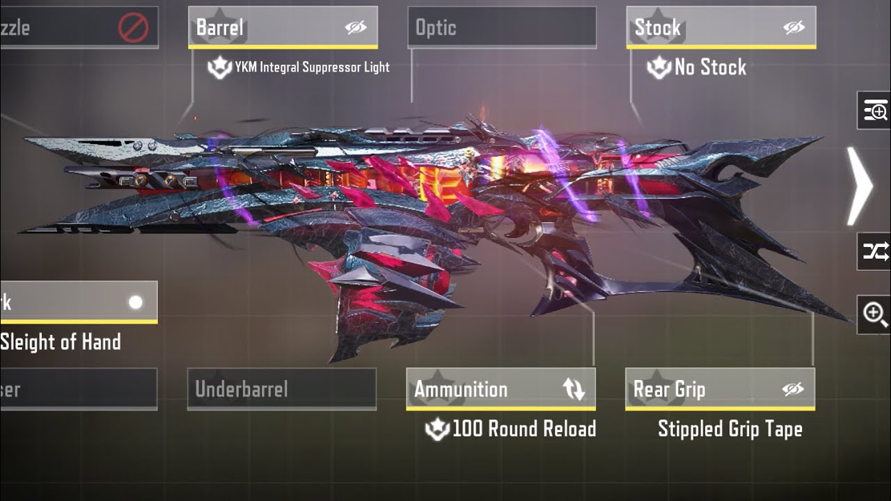 Call of duty mobile Kilo 141 Weapon inspection - YouTube