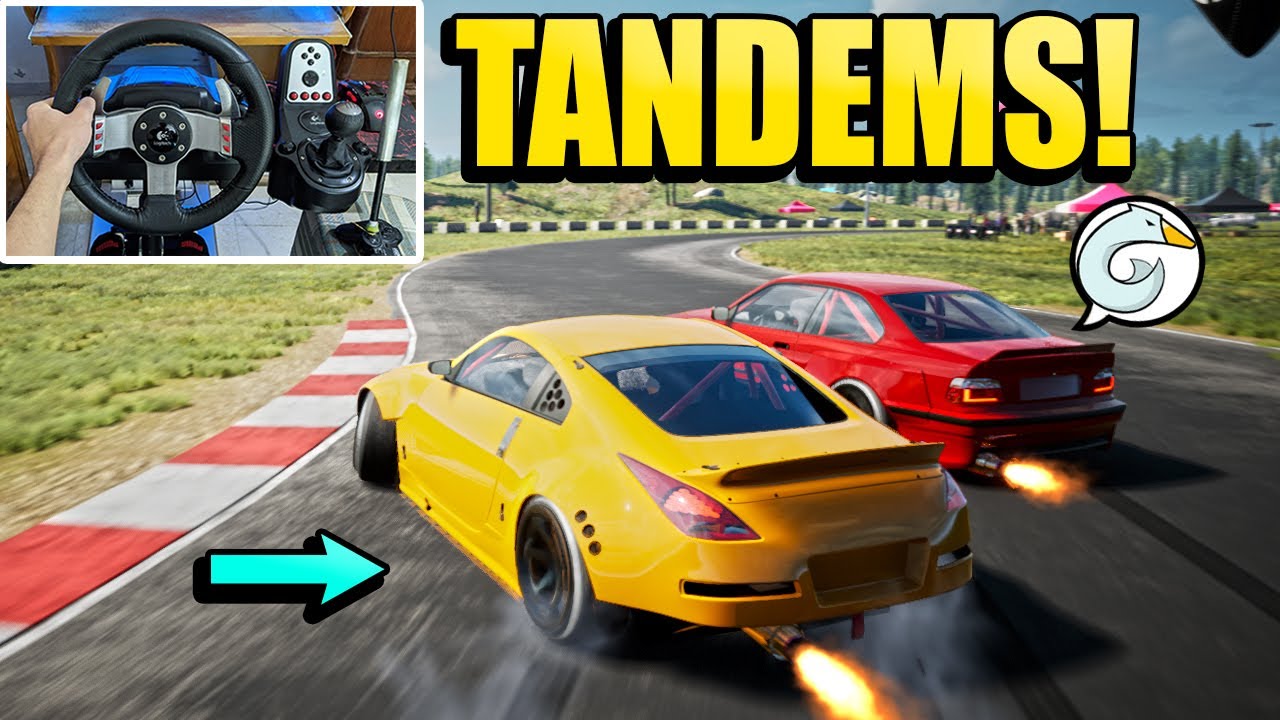 EBISU Jump Drift Tandem W/ Goosiest | OverDrift Festival W/ Logitech ...