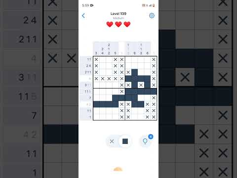 Nonogram level 139 - YouTube