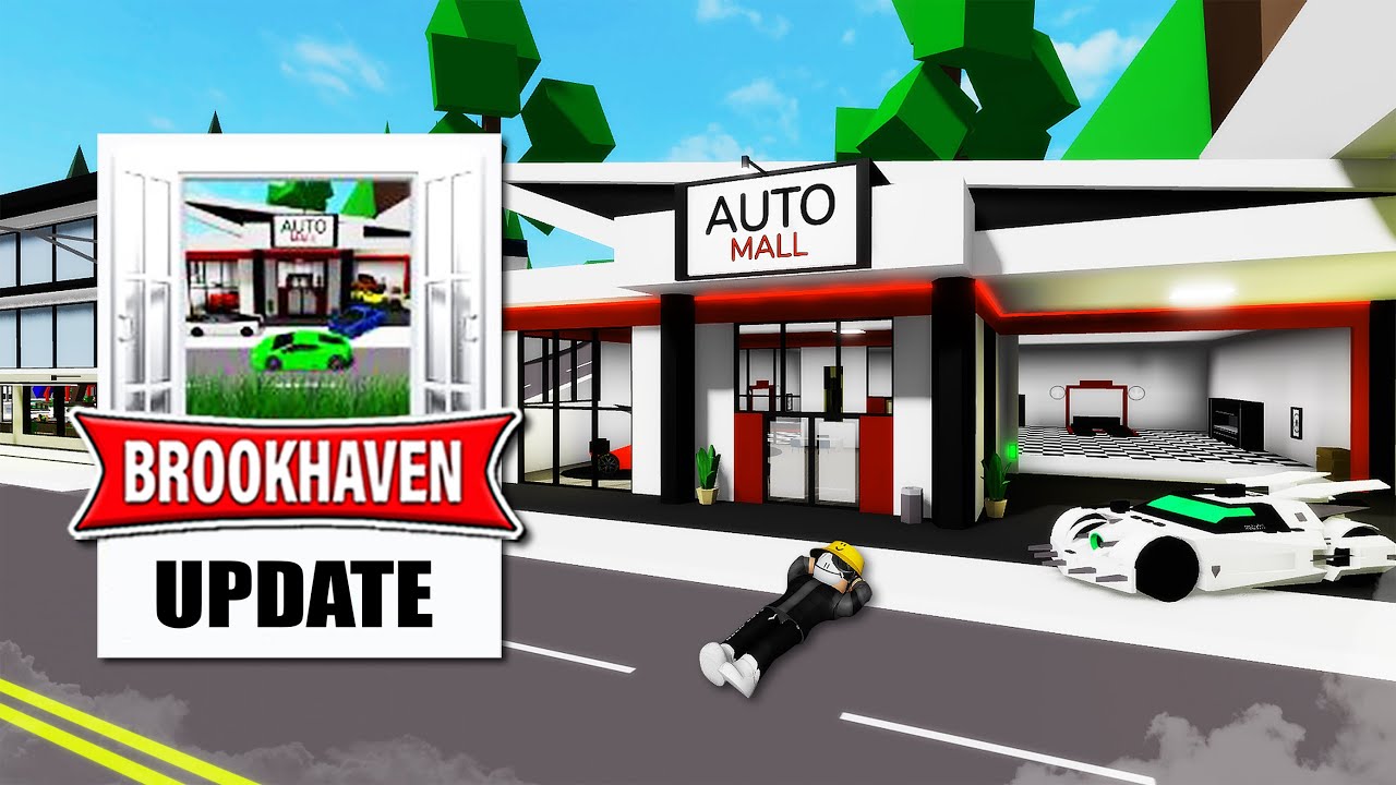 BROOKHAVEN NEW UPDATE & GLITCH (New Grocery, Auto Mall & More) - Roblox ...