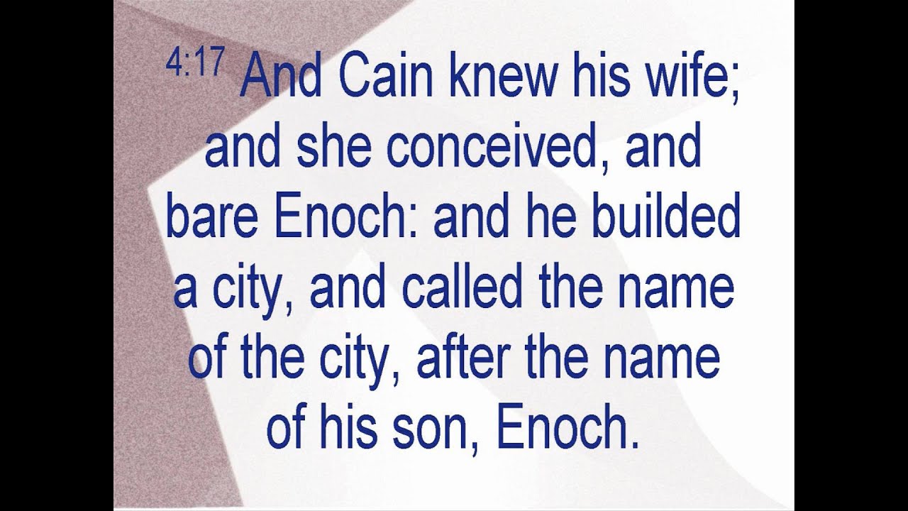 Bible OT (ASV) Book of Genesis Chapter 4 Audiobook - YouTube