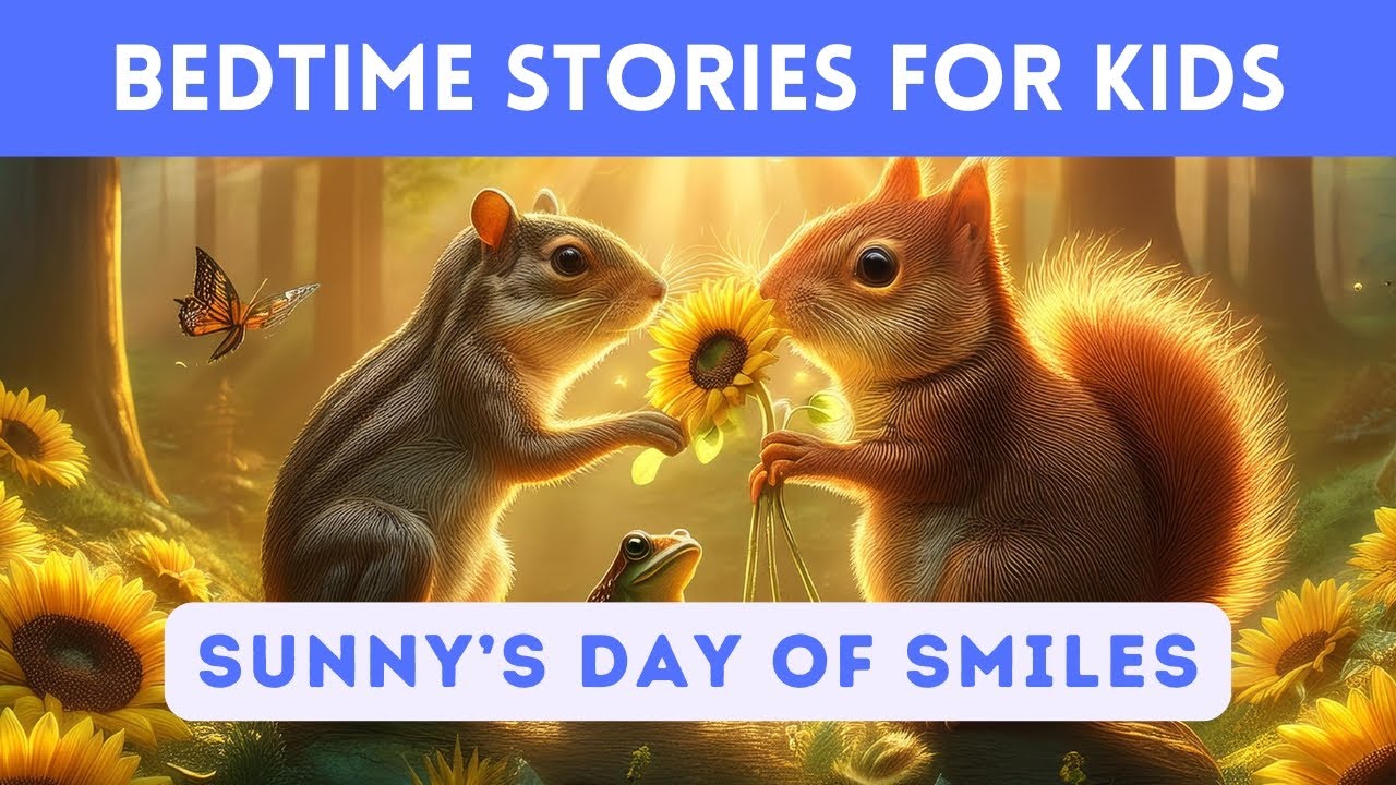 Bedtime Story for Kids in English | Sunny’s Day of Smiles | Fairy Tales ...