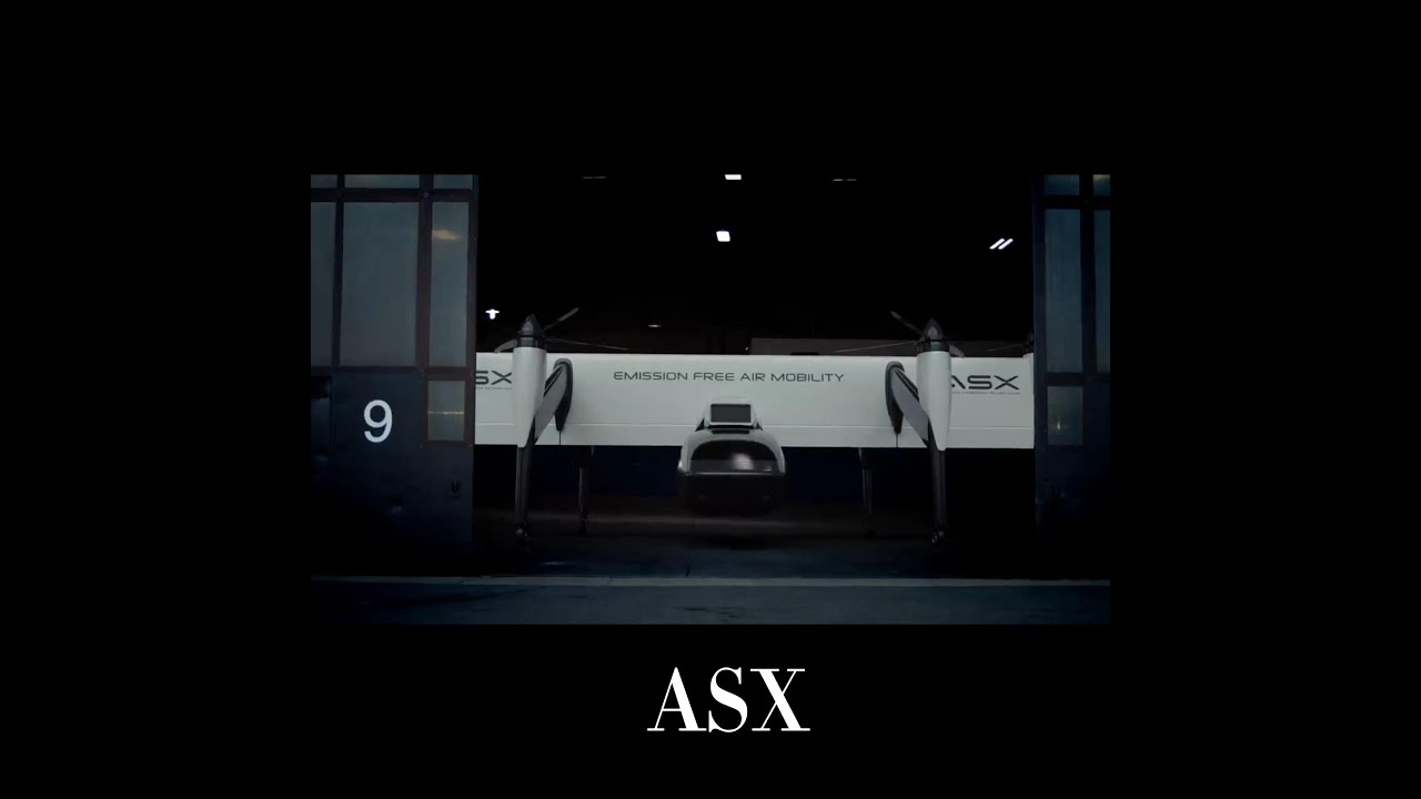 ASX eVTOL aircraft shows the future traffic revolution is presenting ...