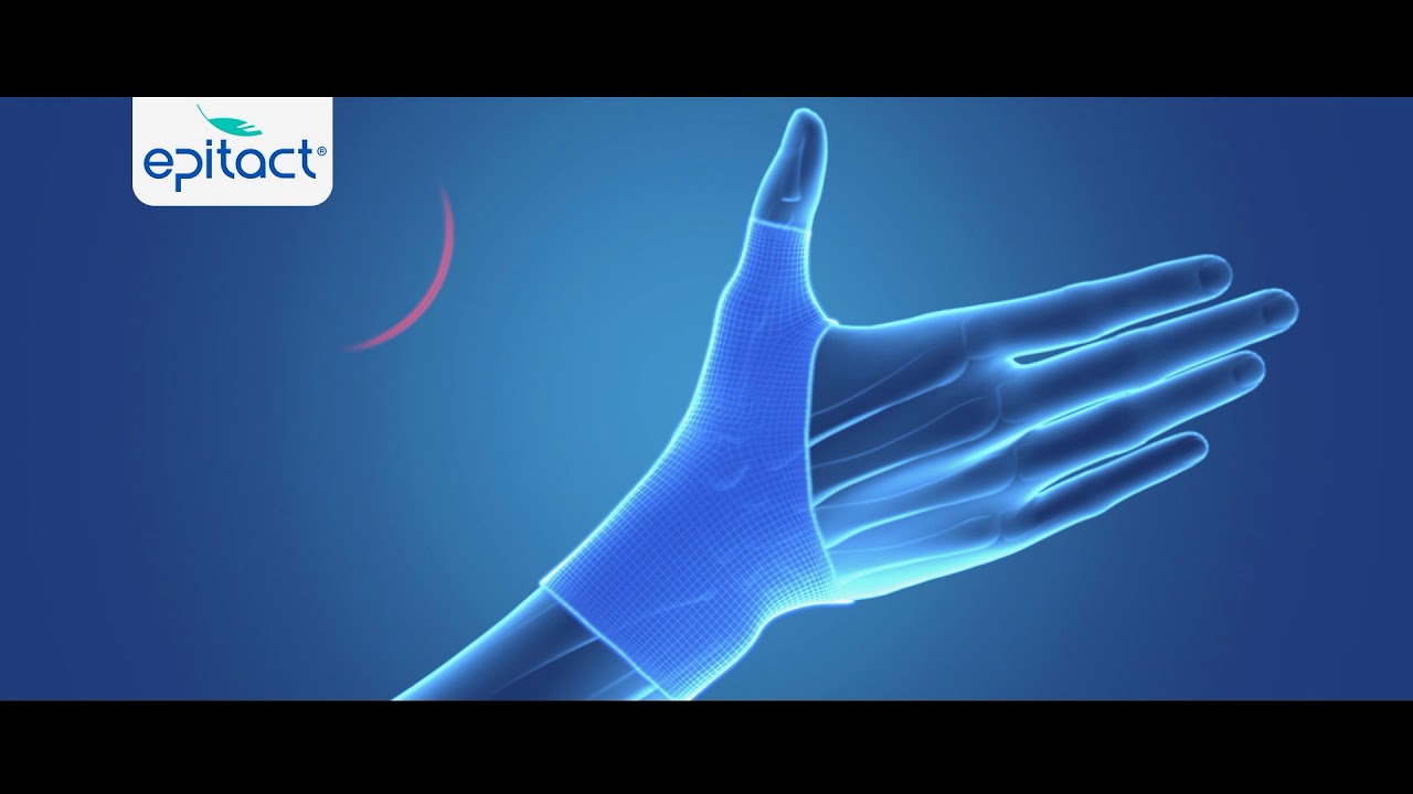 Flexible Day Thumb Brace - EPITACT® (Bumper) - YouTube